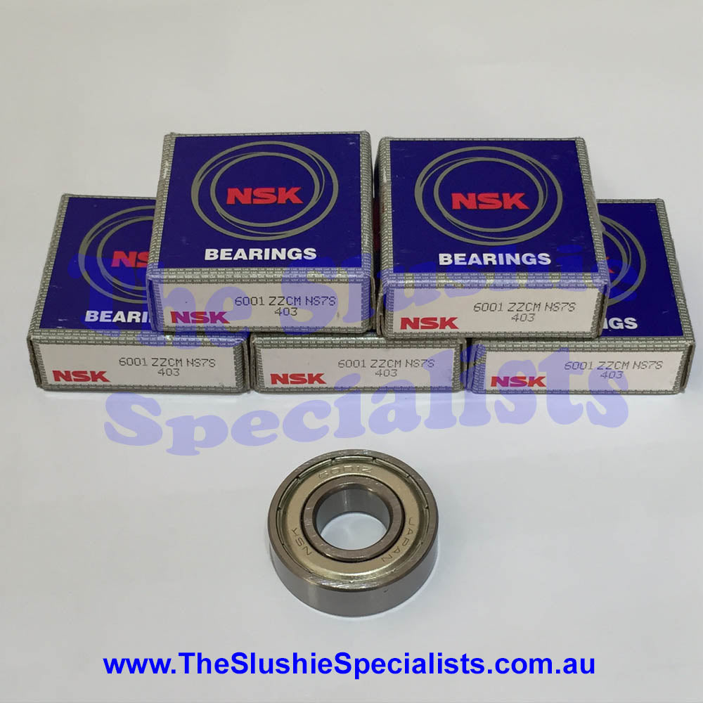 Bearing 6001ZZ NSK - 5 Pack – The Slushie Specialists