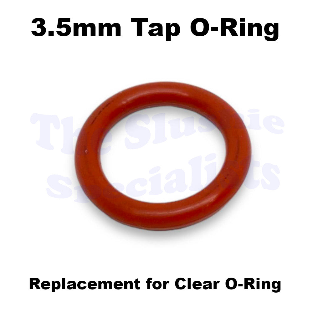 Tap O-Ring Red 3.5mm – The Slushie Specialists