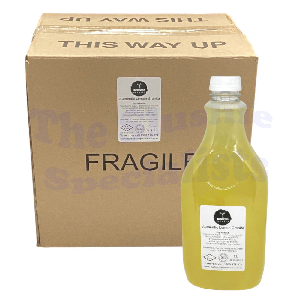 Authentic Granita Lemon Box – The Slushie Specialists