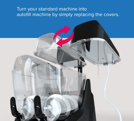 Autofill V AIR CLASSIC Postmix Lid Black – The Slushie Specialists