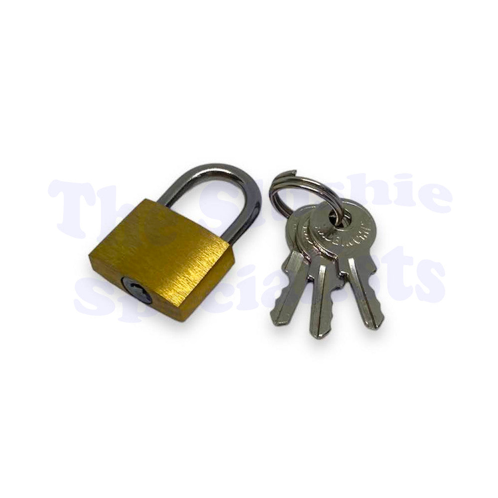 Padlock w Keys – The Slushie Specialists