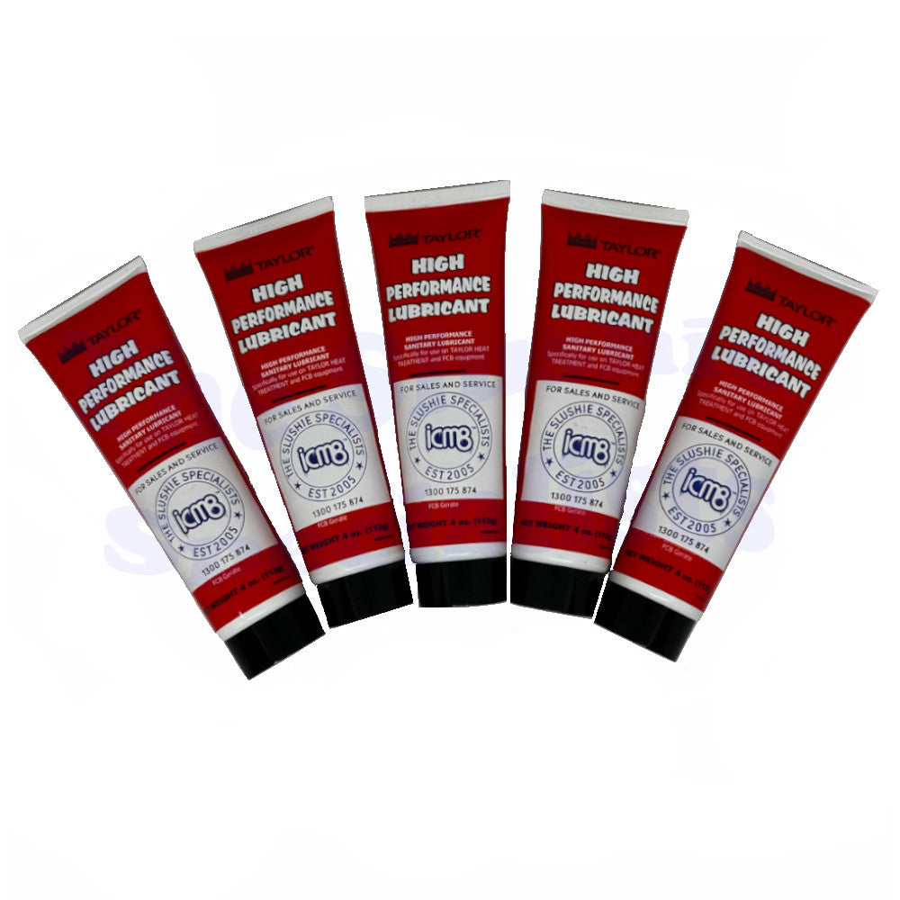 Taylor HP Food Grade Lube x 5 Red tube – The Slushie Specialists
