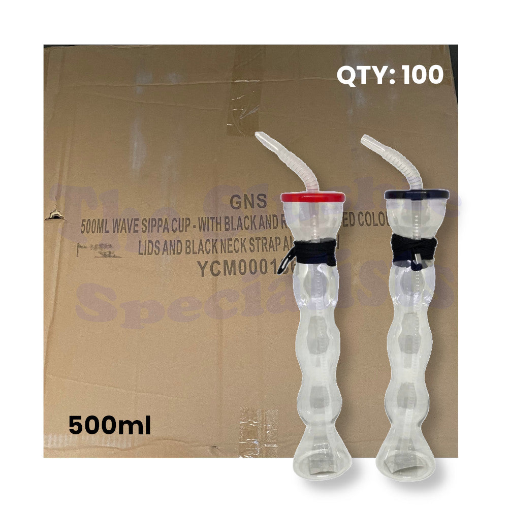 Wave Sippa Cup 500ml (Box of 100) – The Slushie Specialists