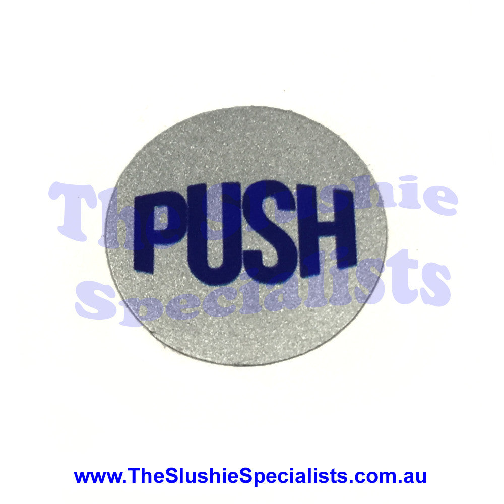 CAB Faby - Sticker Push Silver Blue – The Slushie Specialists