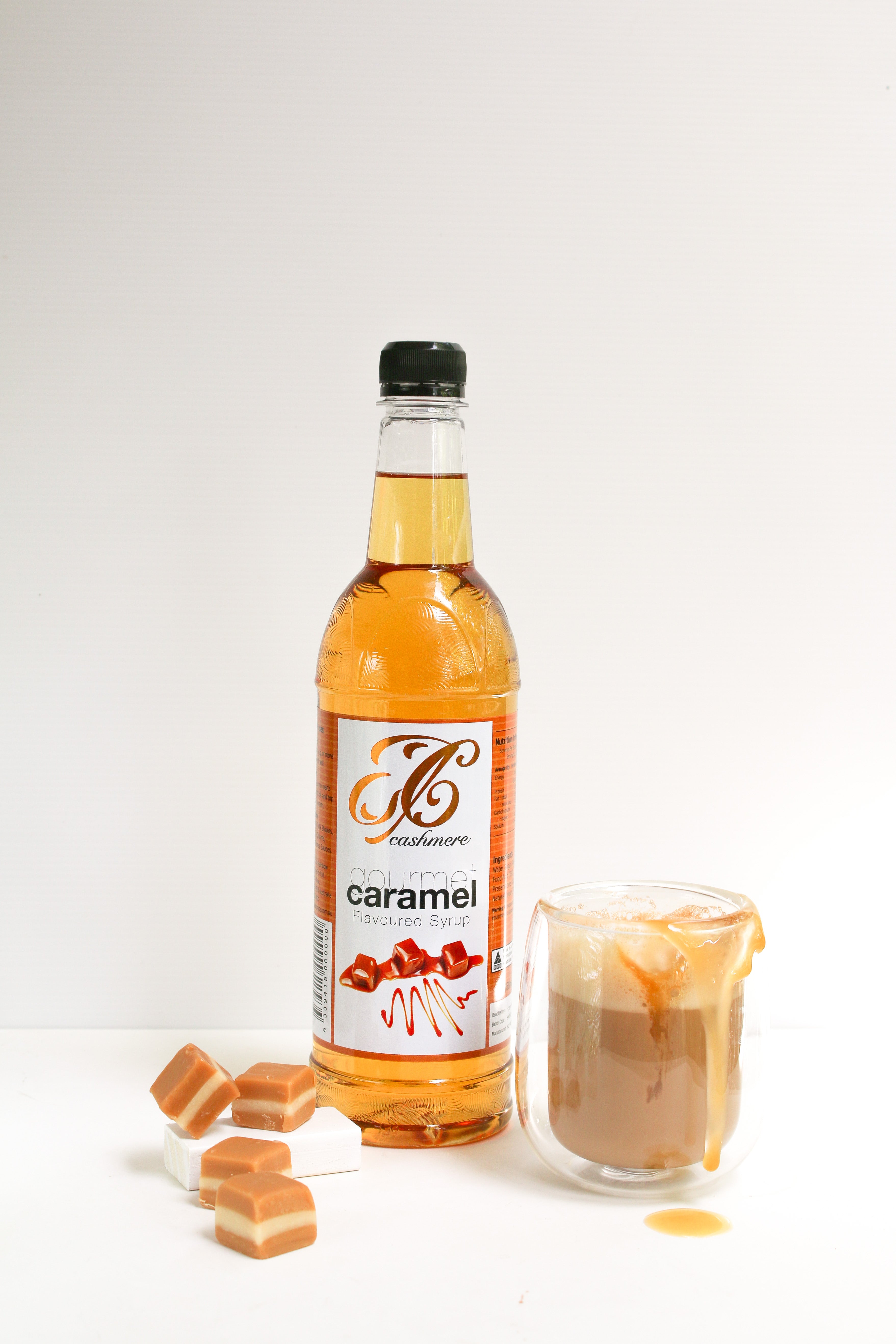 Cashmere Caramel Flavoured Syrup – The Slushie Specialists