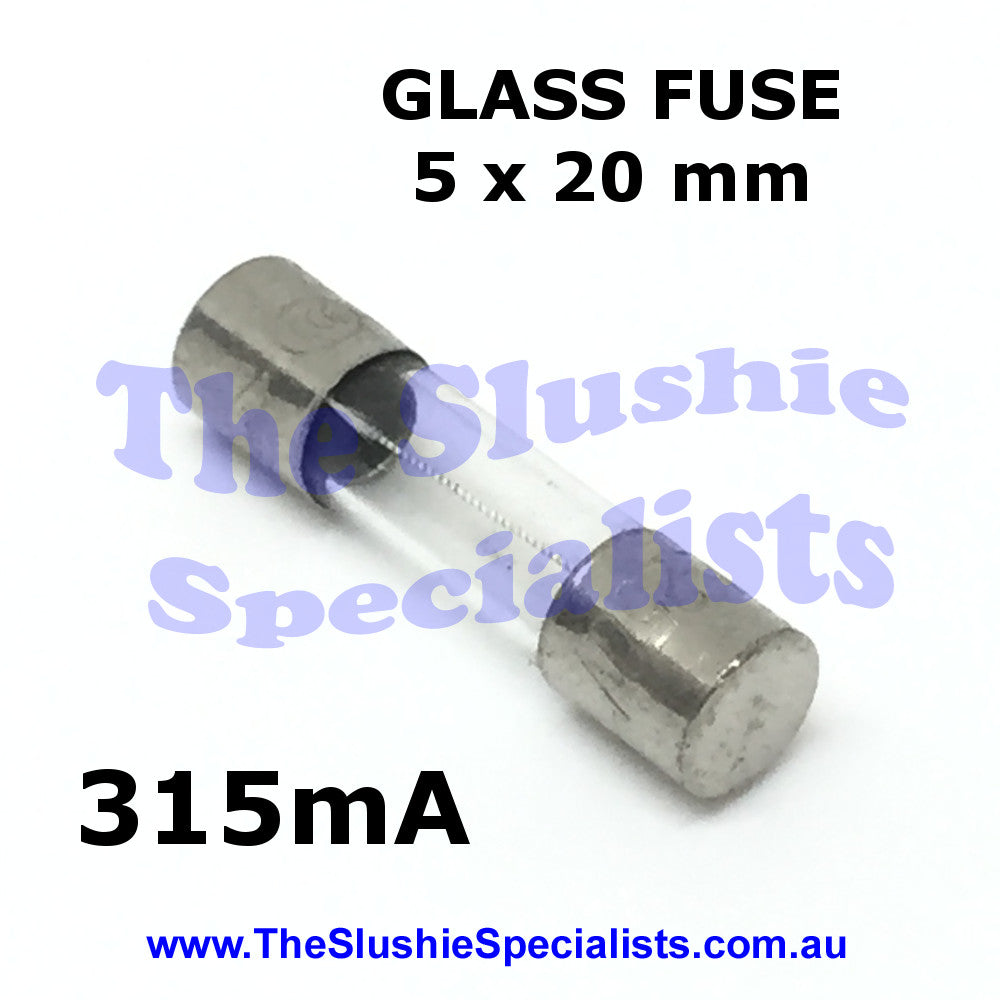 Glass Fuse 5x20mm 315mA – The Slushie Specialists