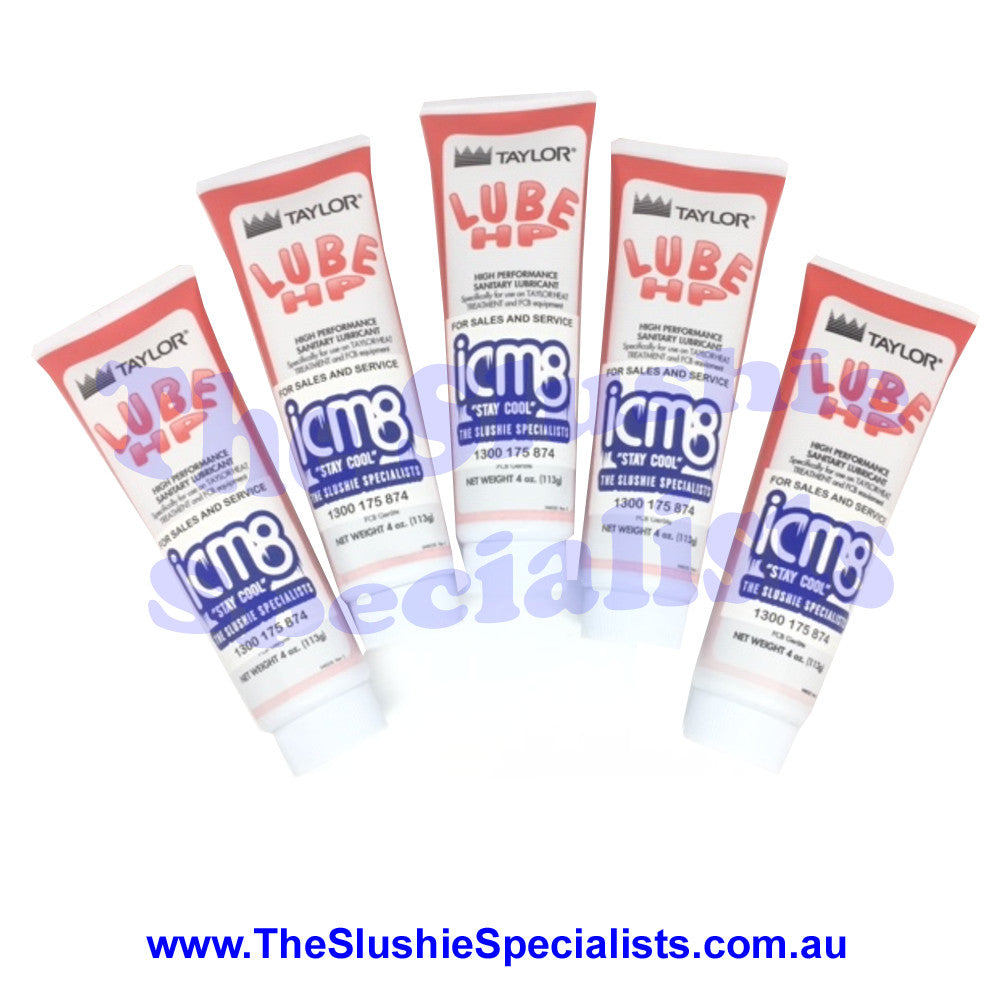 Taylor HP Food Grade Lube x 5 Red tube – The Slushie Specialists