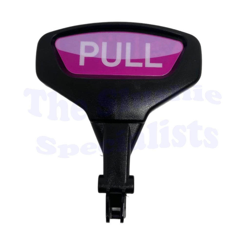 Icetro Tap Handle Black with Pink Pull Label – The Slushie Specialists